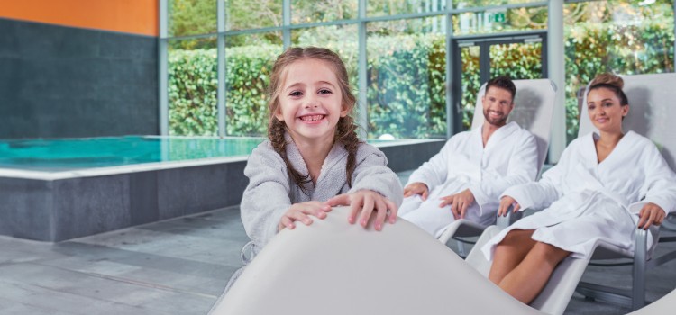Kinderwellness in der Wellnessoase Hummelhof