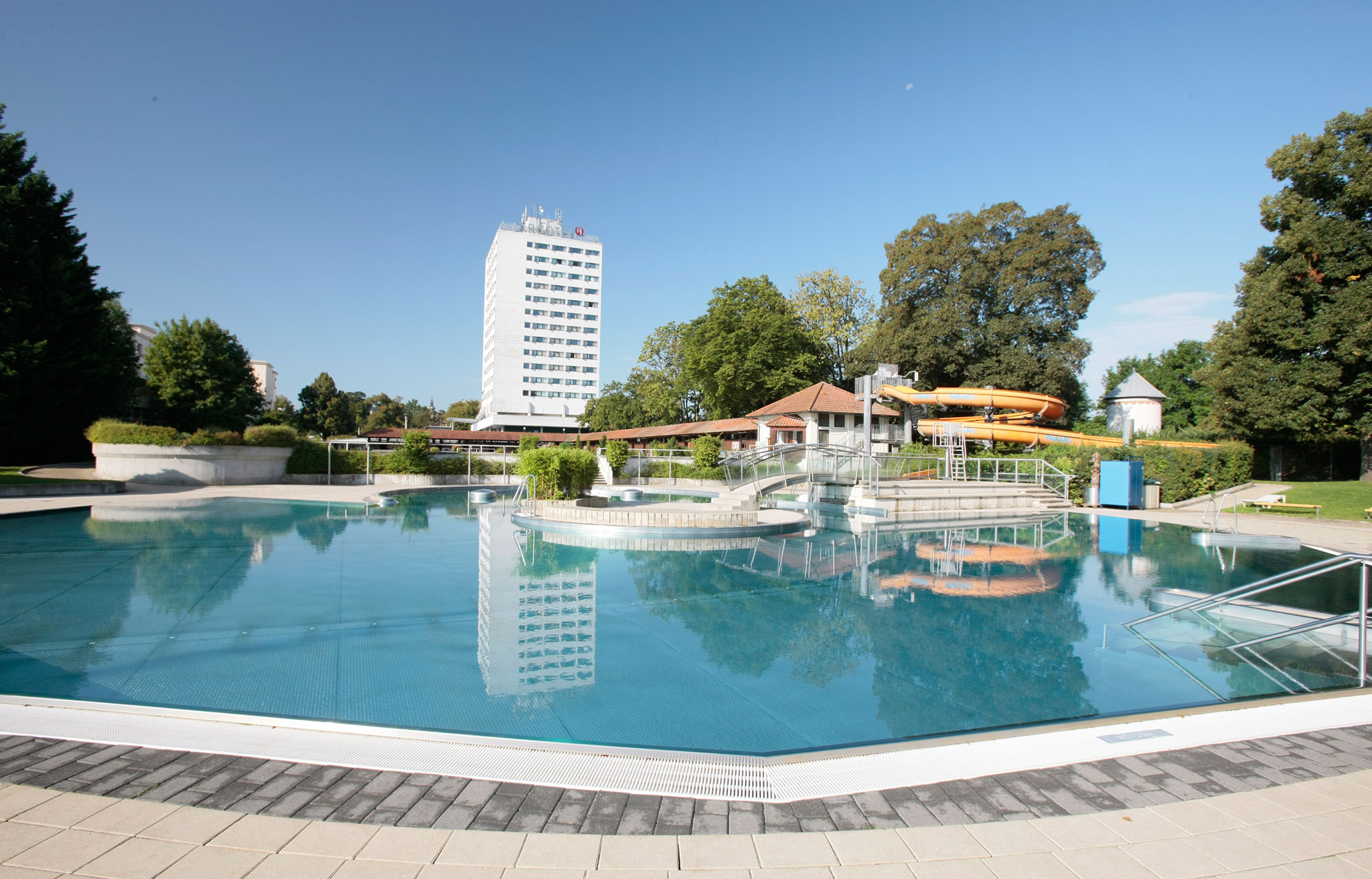 Schwimmen in der Fitnessoase Parkbad